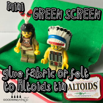 Green Screen Using LEGOs | Goodwinnovate